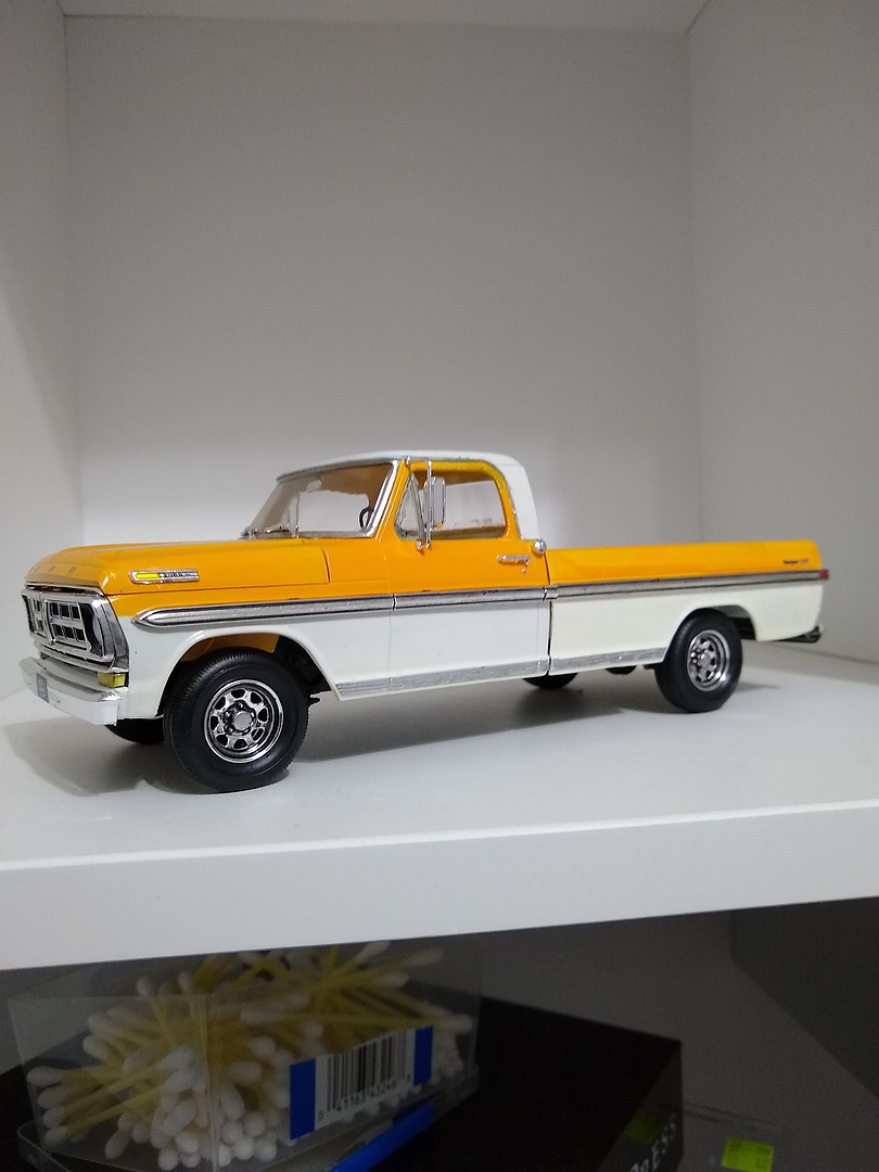 1971 Ford Ranger Pickup -- Plastic Model Car Kit -- 1/25 Scale -- #1208 ...