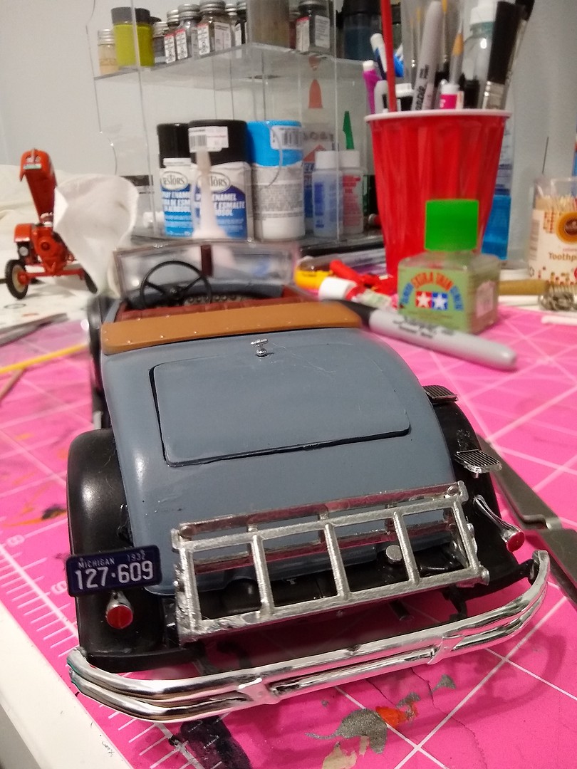 '32 Chrysler Imperial Gangbusters -- Plastic Model Car Vehicle Kit -- 1 ...