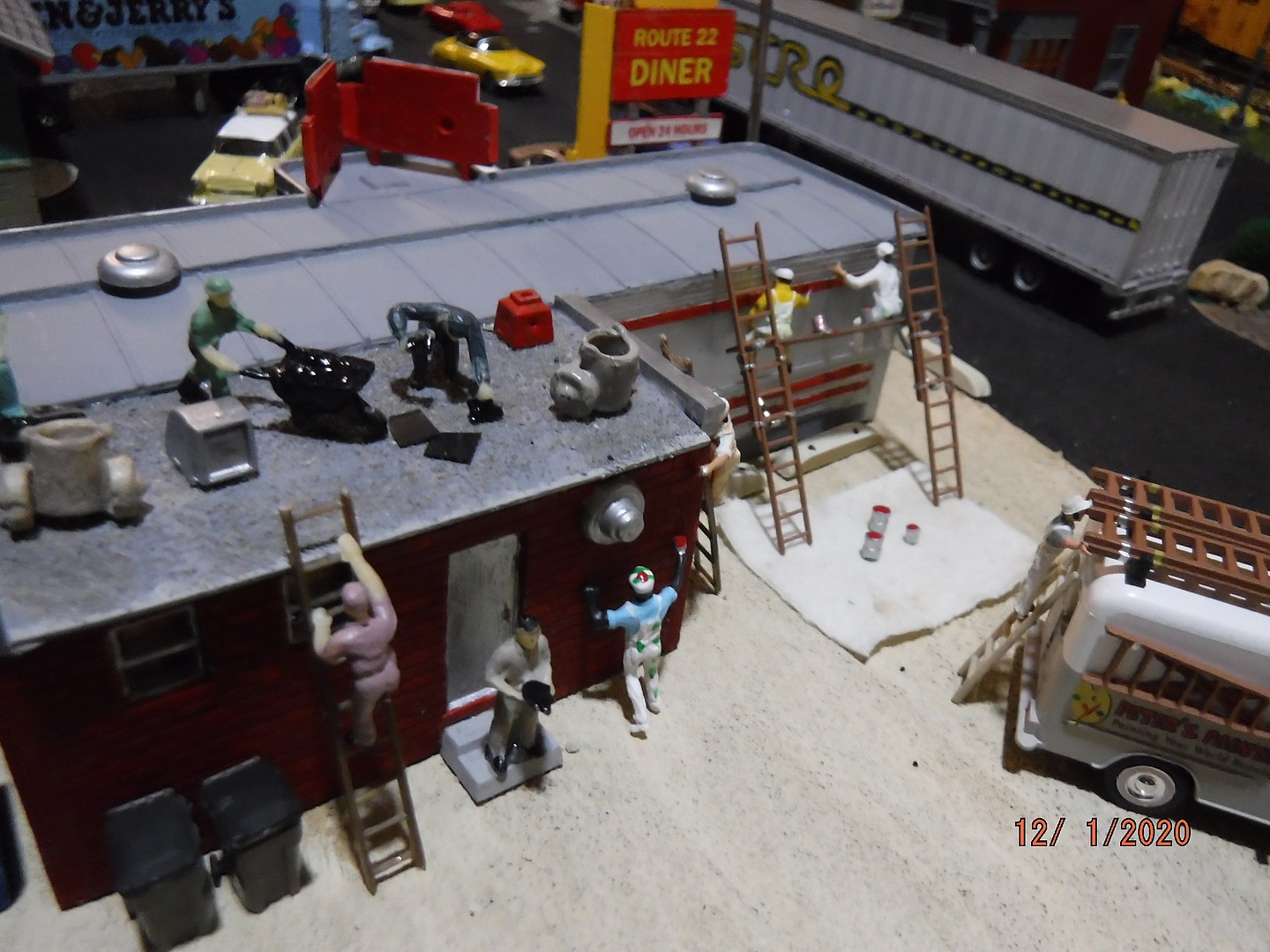 Painters -- HO Scale Model Railroad Figure -- #a1890 pictures by ...