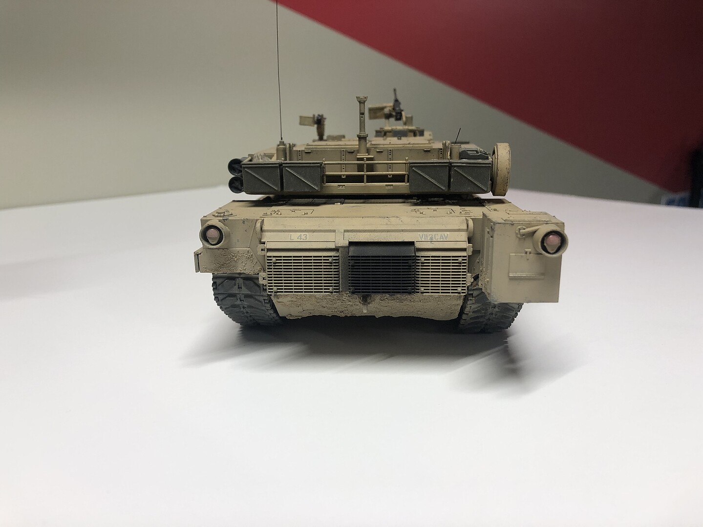 US M1A1 w/Mine Plow Tank -- Plastic Model Military Vehicle Kit -- 1/35 ...