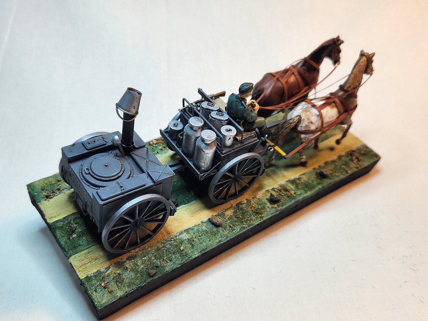 Feldkuche German Field Kitchen Scenery -- Plastic Model Military ...