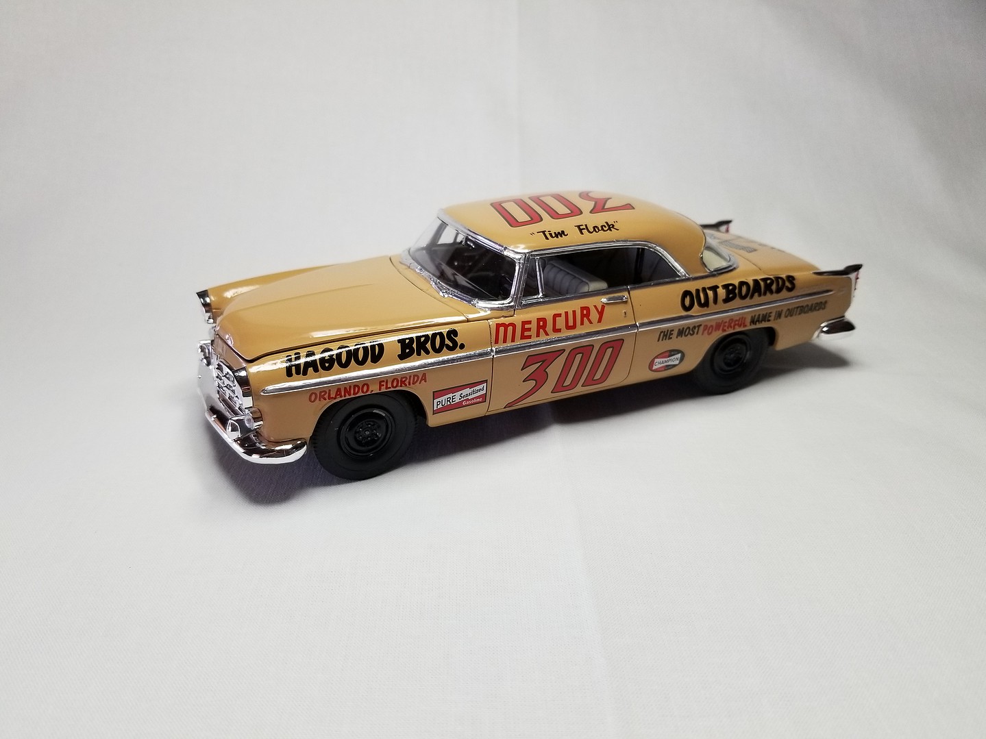 Tim Flock's 1955 Chrysler 300 Winning Stock Car -- Plastic Model Kit ...