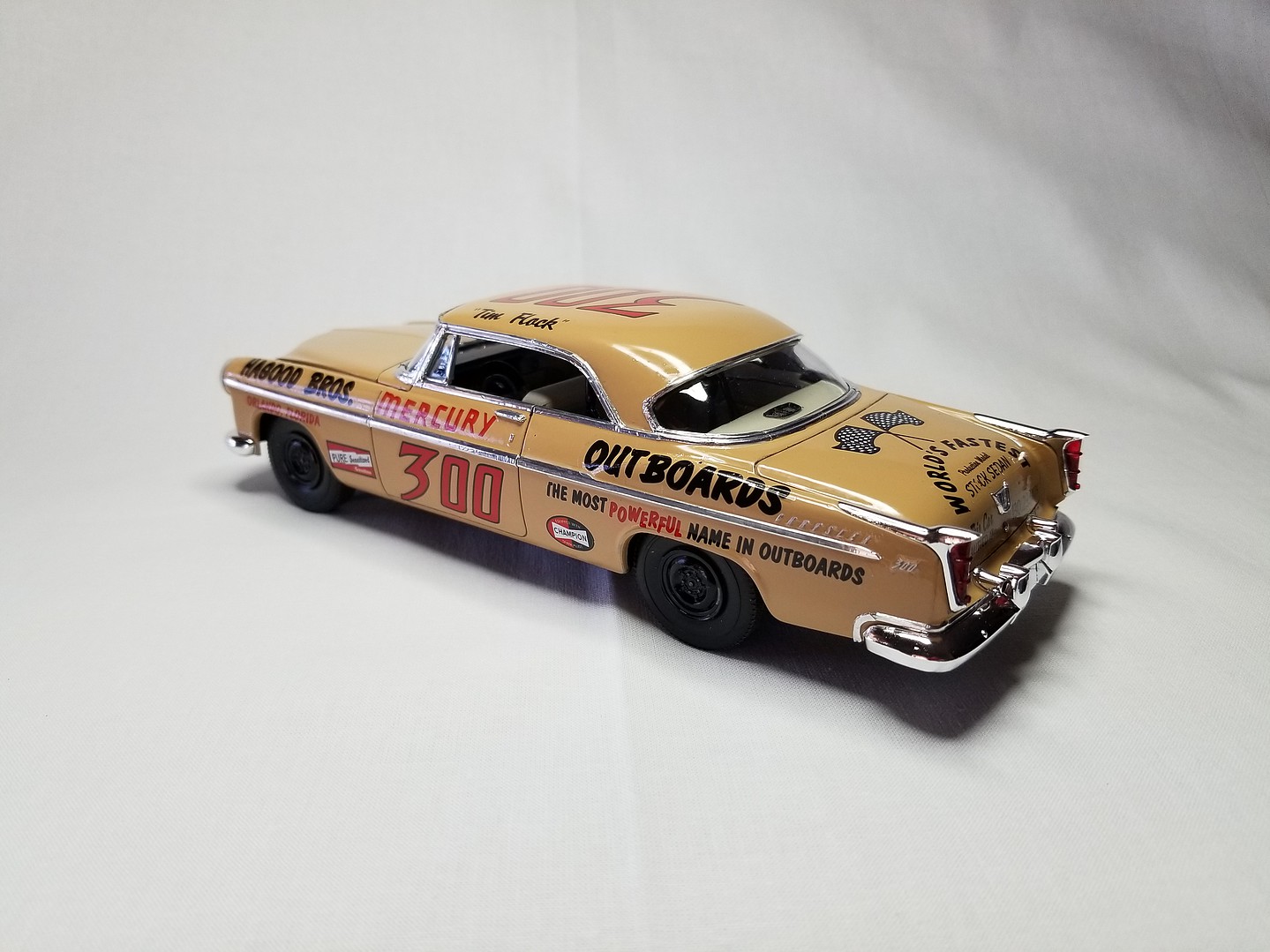Tim Flock's 1955 Chrysler 300 Winning Stock Car -- Plastic Model Kit ...