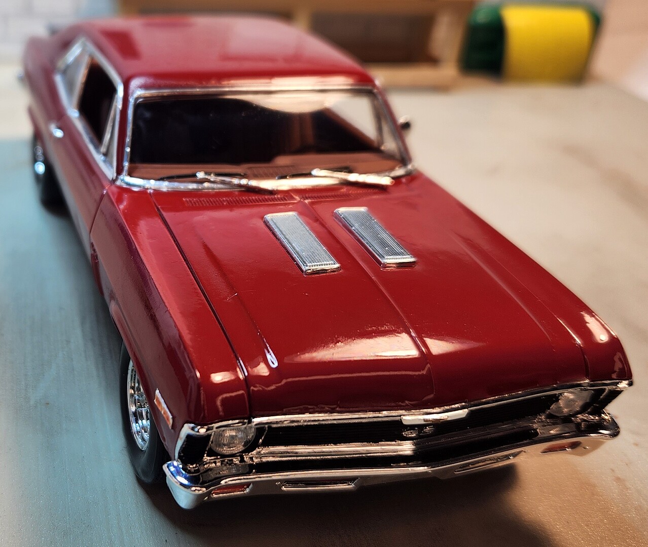 1969 Chevy Nova Yenko -- Plastic Model Car Kit -- 1/25 Scale -- #854423 ...