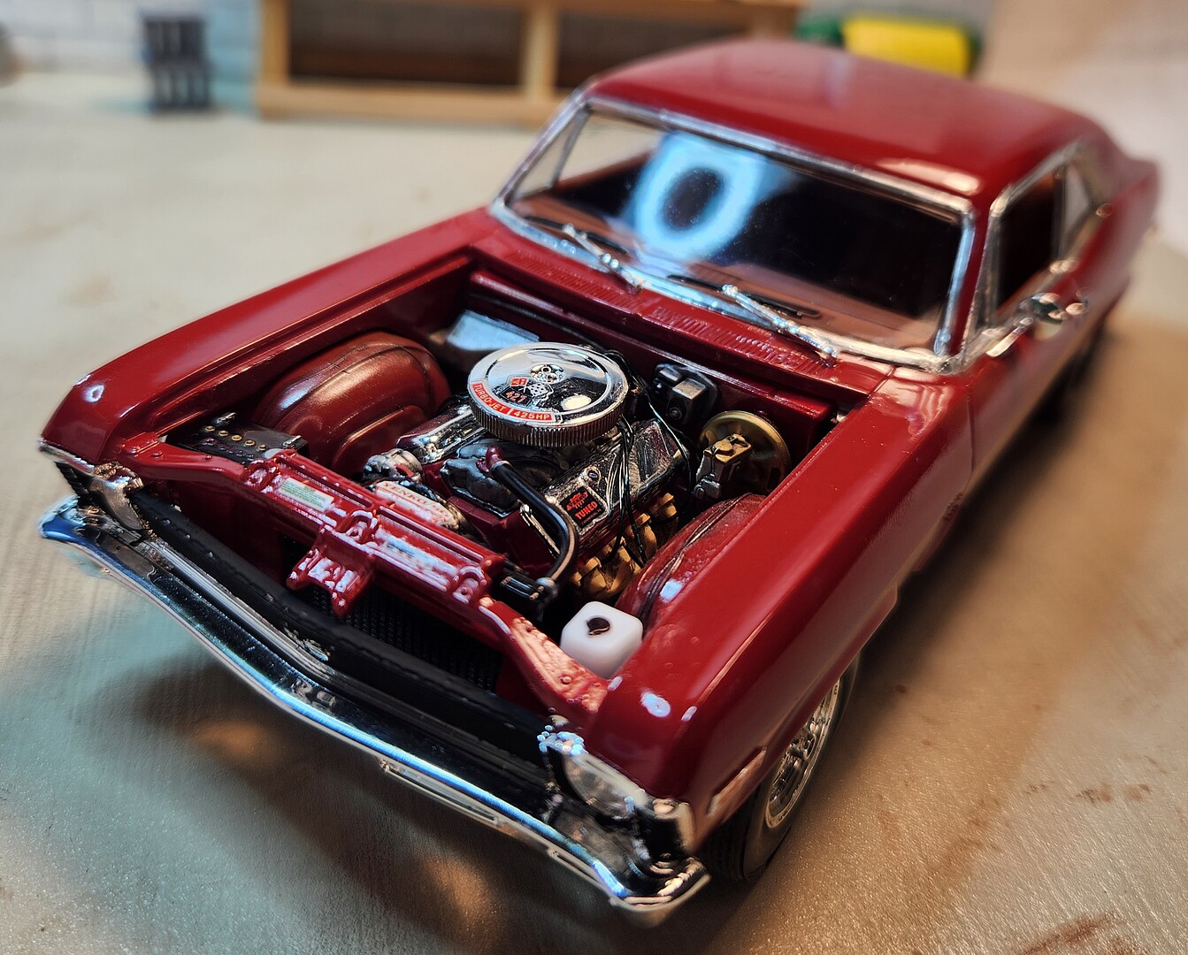 1969 Chevy Nova Yenko -- Plastic Model Car Kit -- 1/25 Scale -- #854423 ...