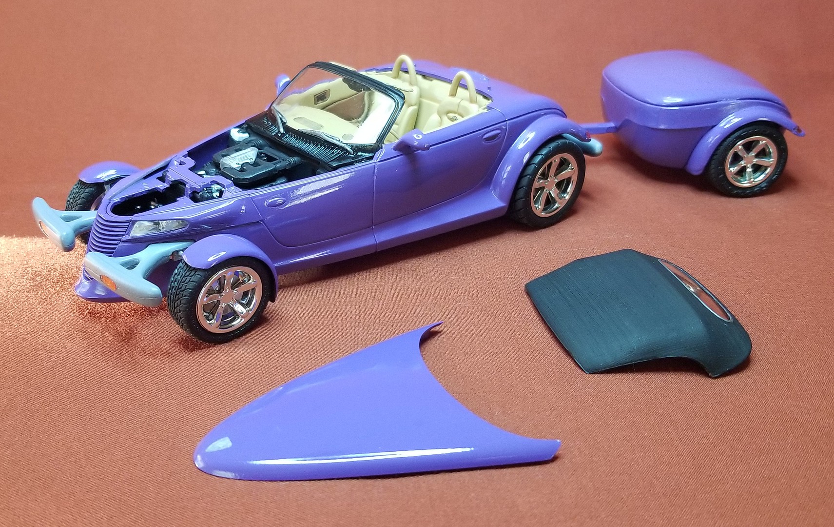 Gallery Pictures AMT 1997 Plymouth Prowler (Snap Kit) Plastic Model Car ...