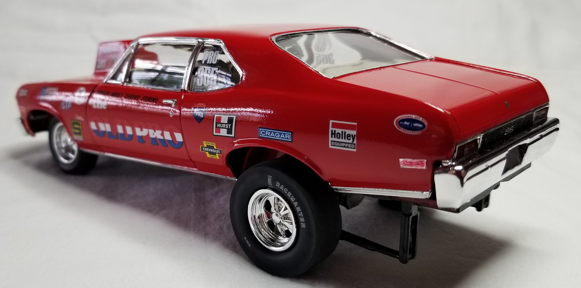 1972 Chevy Nova SS 'Old Pro' 2T -- Plastic Model Car Kit -- 1/25 Scale ...