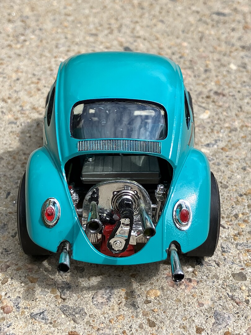 Coke 1971 Volkswagen Beetle Superbug -- Plastic Model Car Vehicle Kit ...