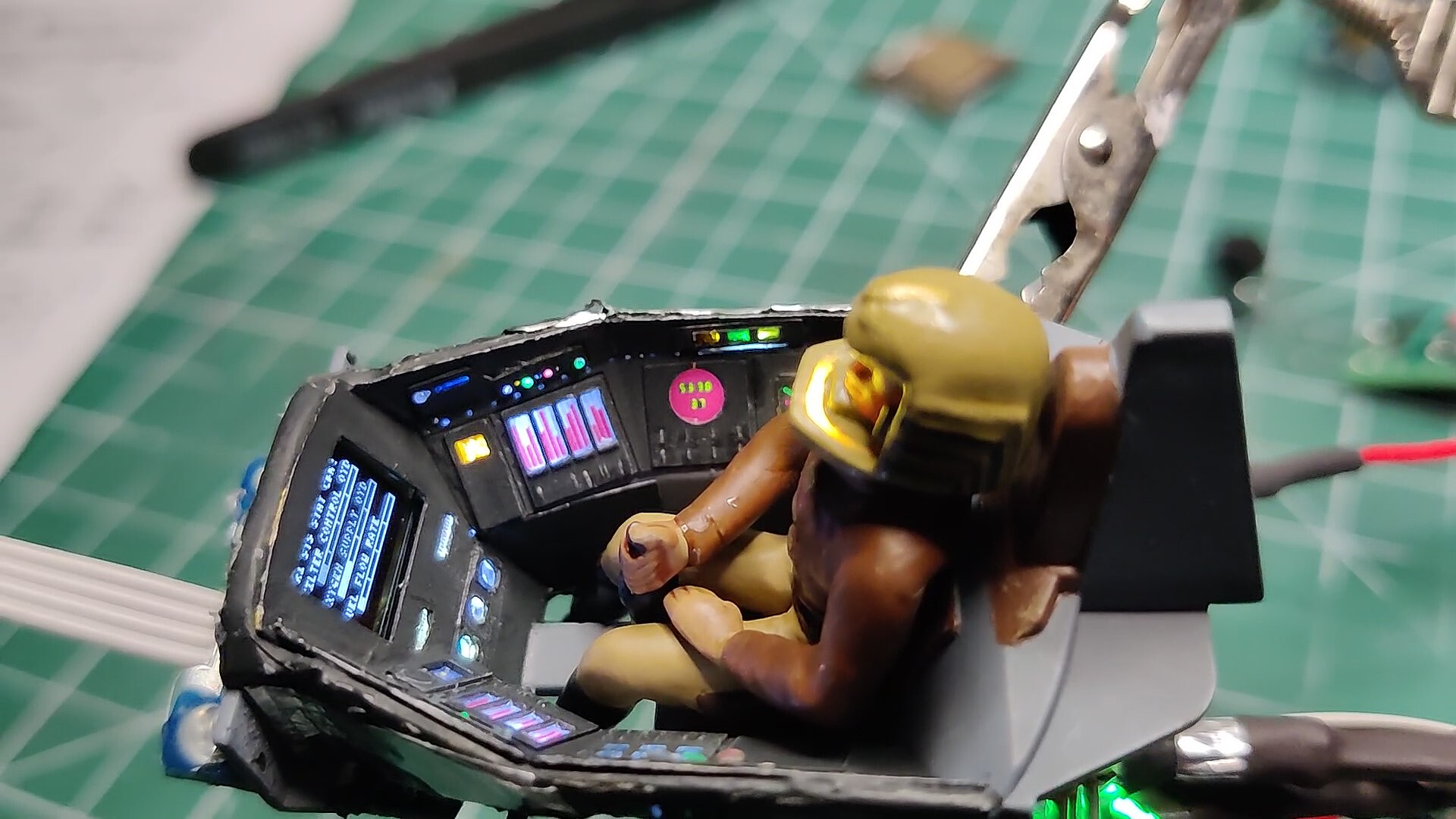 Colonial Viper Mk I Fighter PE Set -- Science Fiction Plastic Model ...