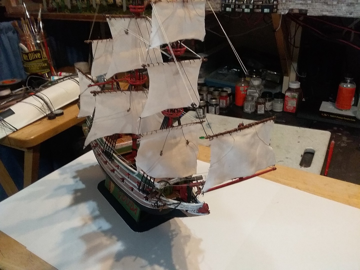 Jolly Roger Series Captain Morgan -- Plastic Model Sailing Ship Kit ...