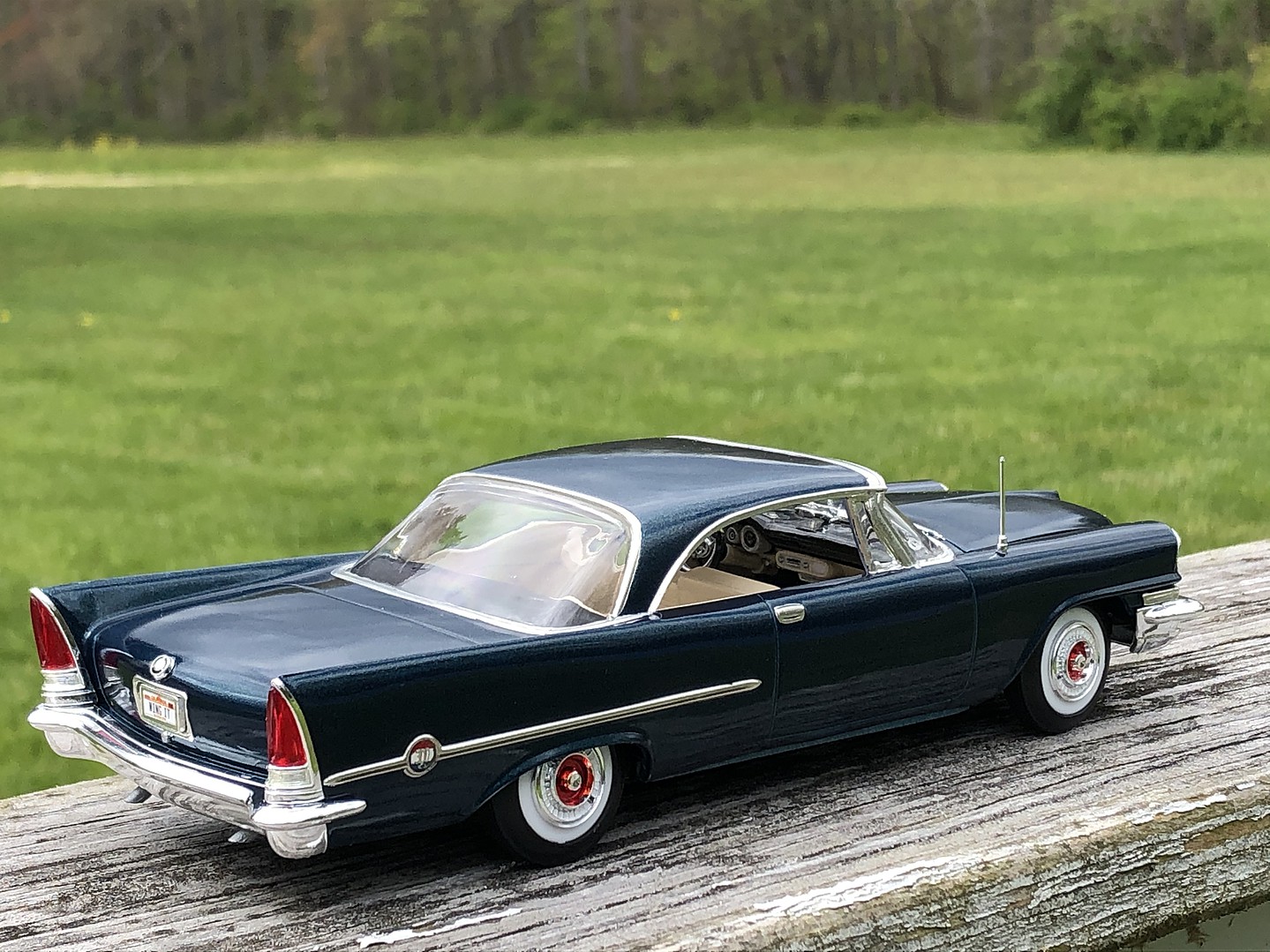 1957 Chrysler 300 -- Plastic Model Car Kit -- 1/25 Scale -- #1100-12 ...
