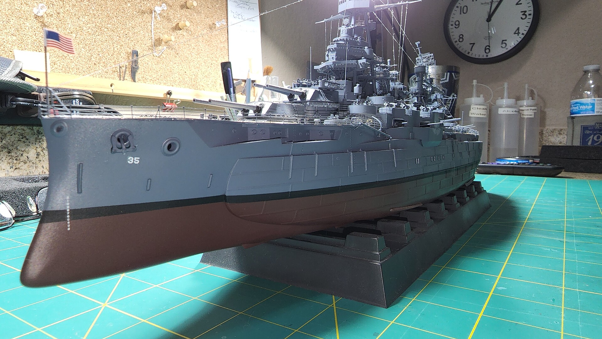 USS Texas BB-35 Battleship -- Plastic Model Military Ship Kit -- 1/350 ...