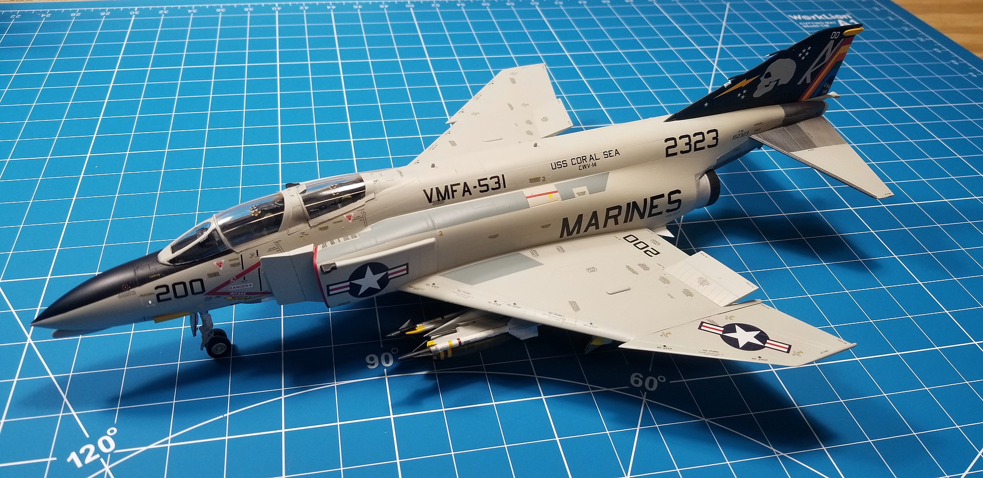 F4B/N WMFA531 gray Ghosts USMC/USN Fighter -- 1/48 Scale -- Plastic ...