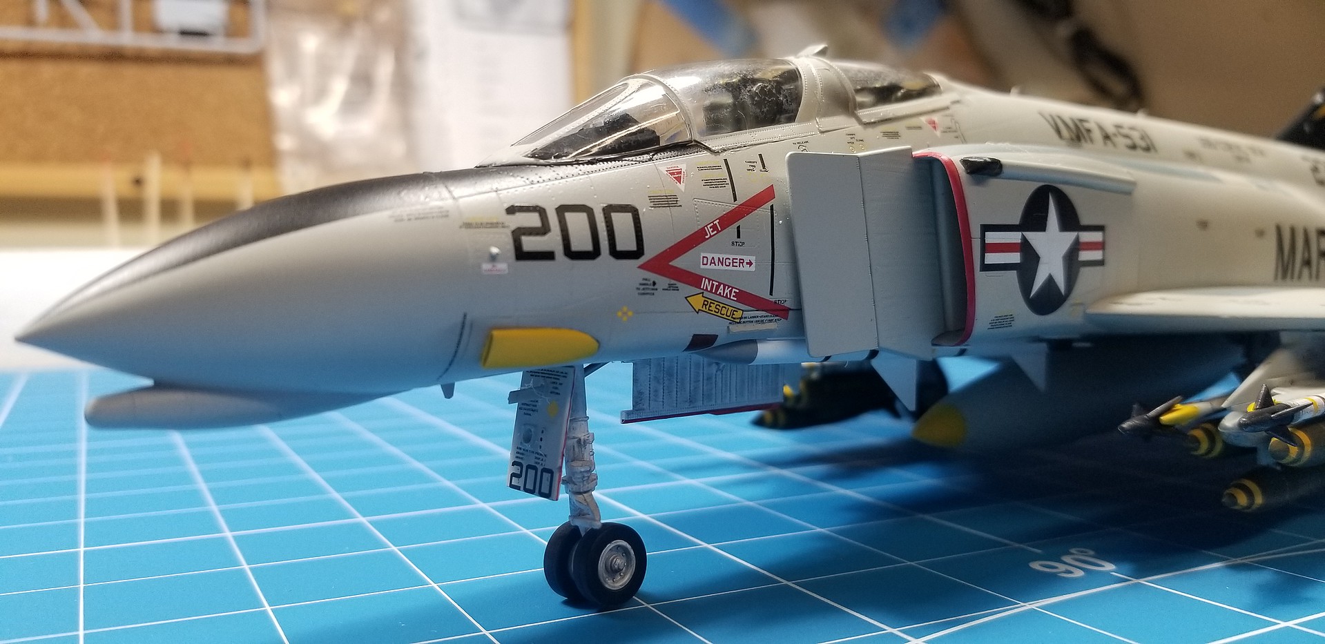F4B/N WMFA531 gray Ghosts USMC/USN Fighter -- 1/48 Scale -- Plastic ...