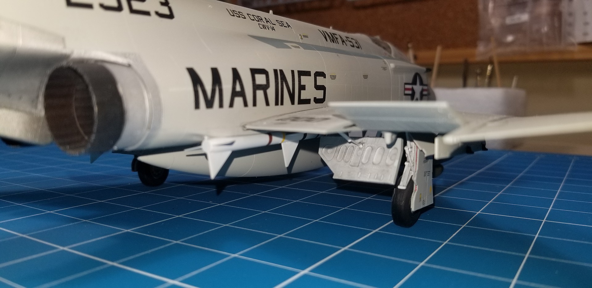 F4B/N WMFA531 gray Ghosts USMC/USN Fighter -- 1/48 Scale -- Plastic ...