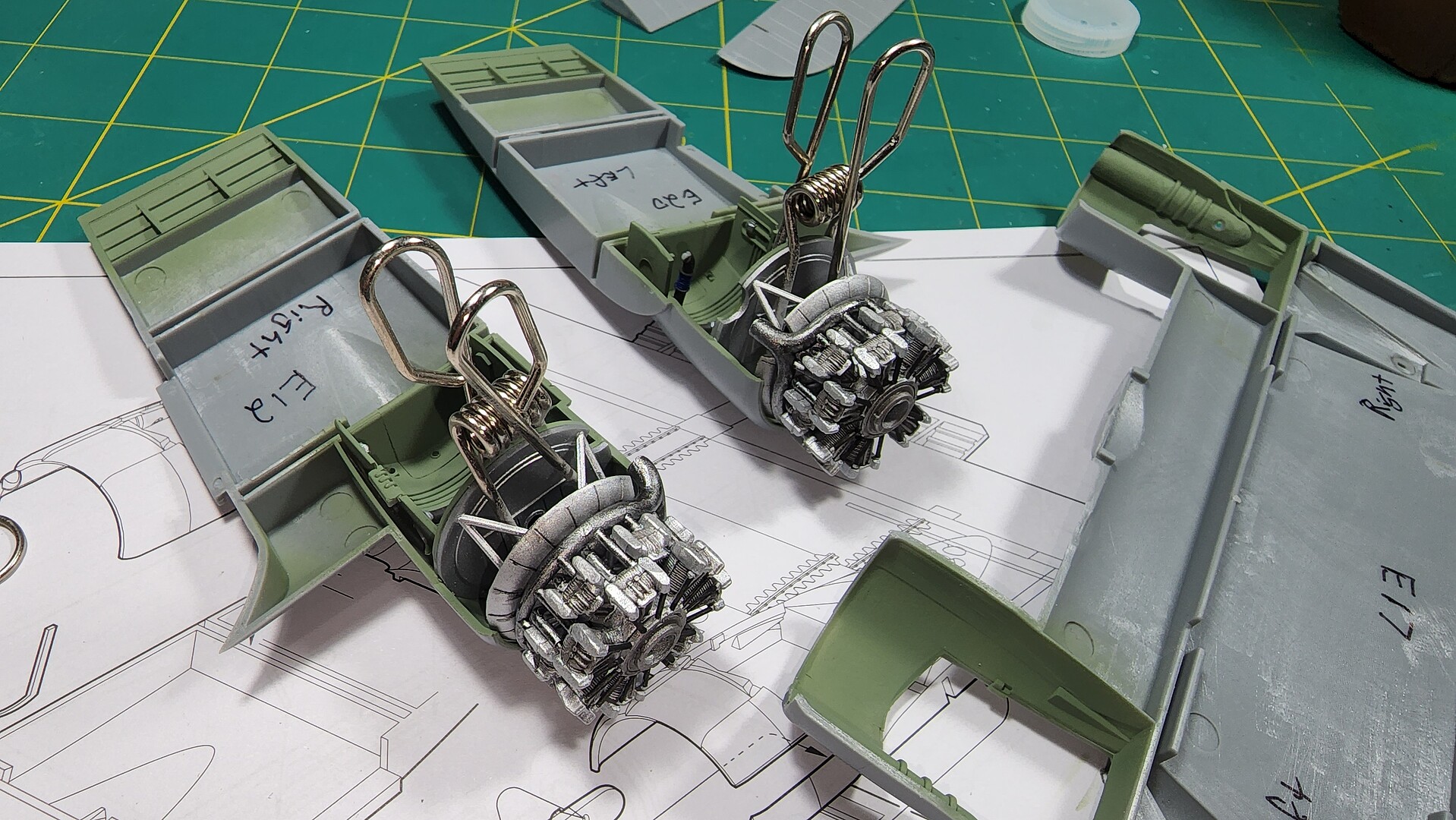 C-47A Skytrain Military Transport Aircraft -- Plastic Model Airplane ...