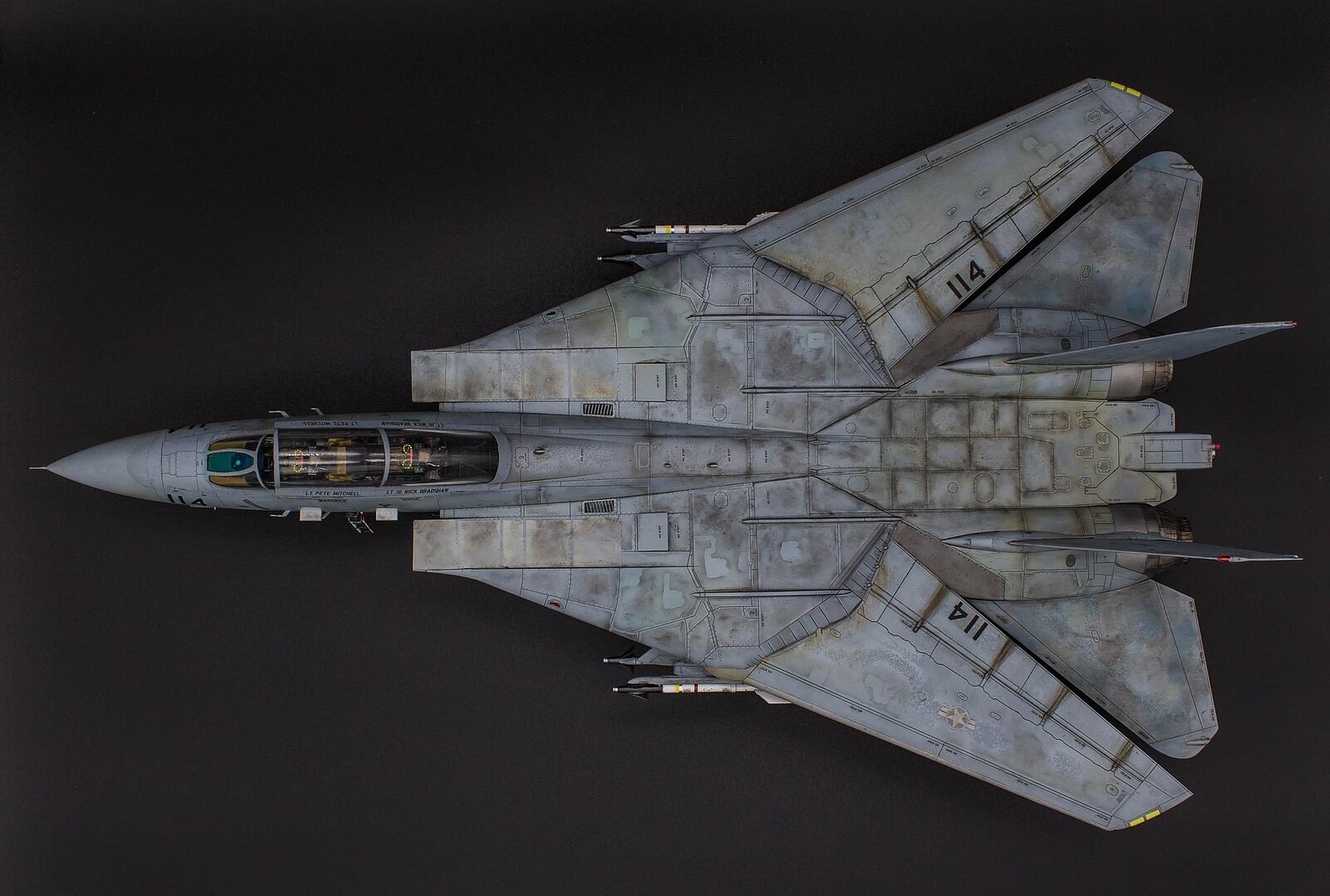 Grumman F-14A Tomcat -- Plastic Model Military Vehicle Kit -- 1/48 ...