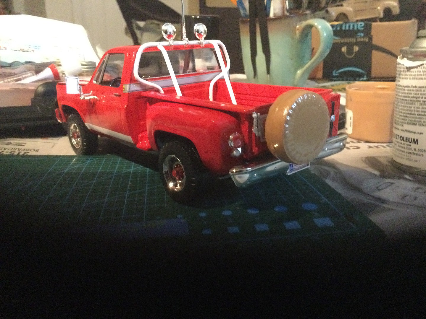 1976 Chevy Sport Stepside -- Plastic Model Car Kit -- 1/24 Scale ...