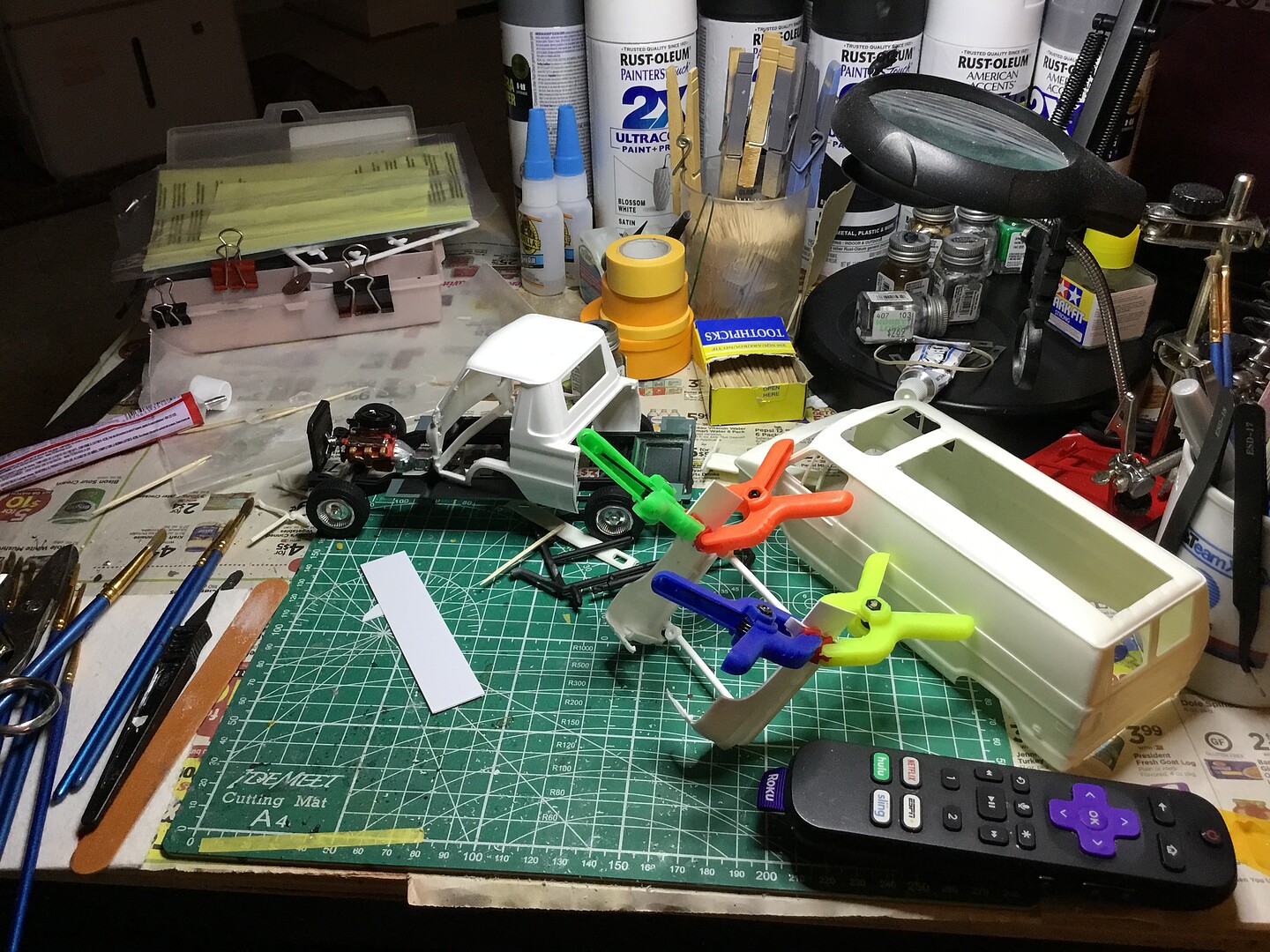 1966 Dodge A100 Pickup Truck ''Touch Tone Terror'' -- Plastic Model ...