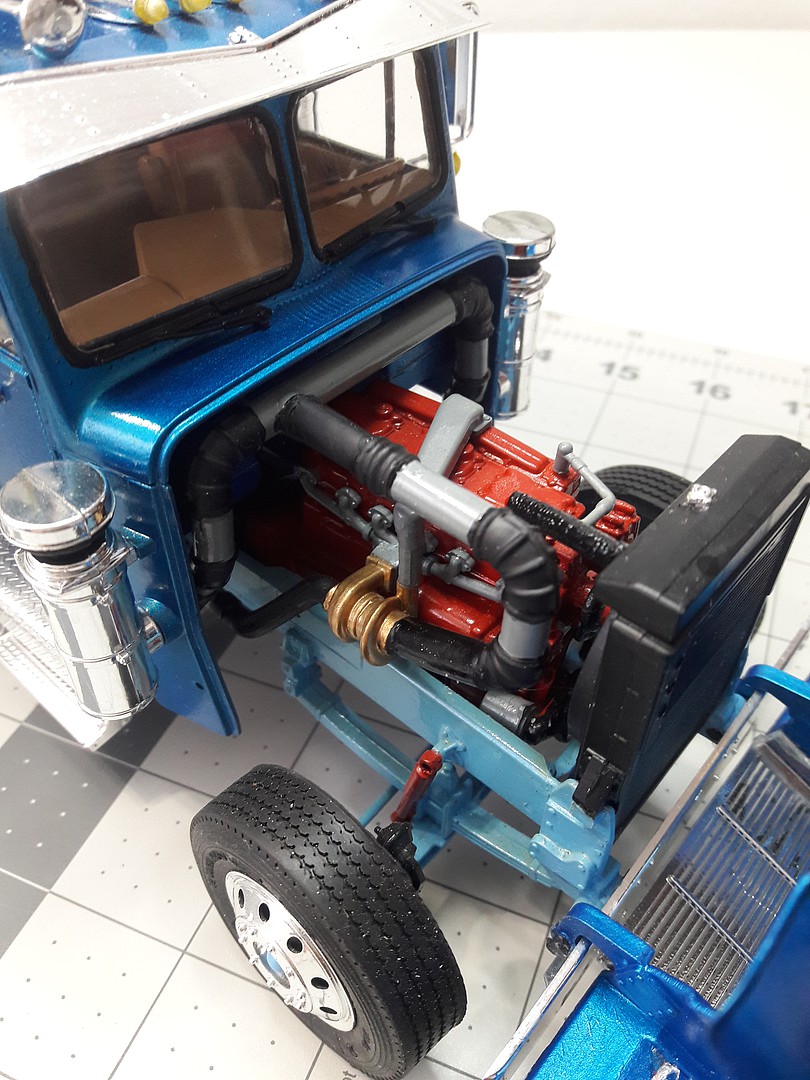 Autocar Dump Truck -- Plastic Model Truck Kit -- 1/25 Scale -- #1150 ...