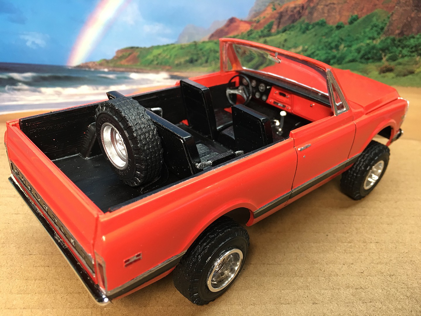 1/25 1972 Crew Chief Chevy Blazer -- Plastic Model Truck Kit -- 1/25 ...