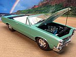 AMT '65 Pontiac GTO Plastic Model Car Vehicle Kit 1/25 Scale #1191