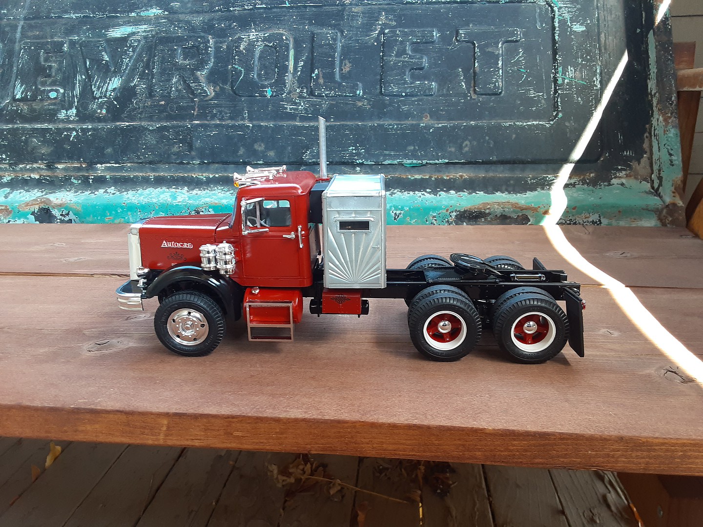 Autocar A64B Semi Tractor -- Plastic Model Truck Kit -- 1/25 Scale ...