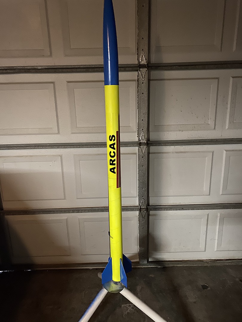 HV Arcas Kit -- Mid Power Model Rocket Kit -- #89012 pictures by ...