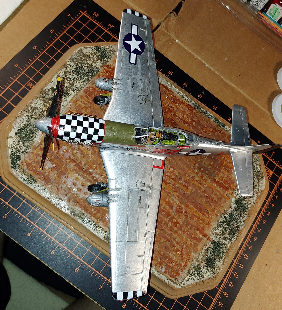 P-51D Mustang -- Plastic Model Airplane Kit -- 1/48 Scale -- #855241 ...