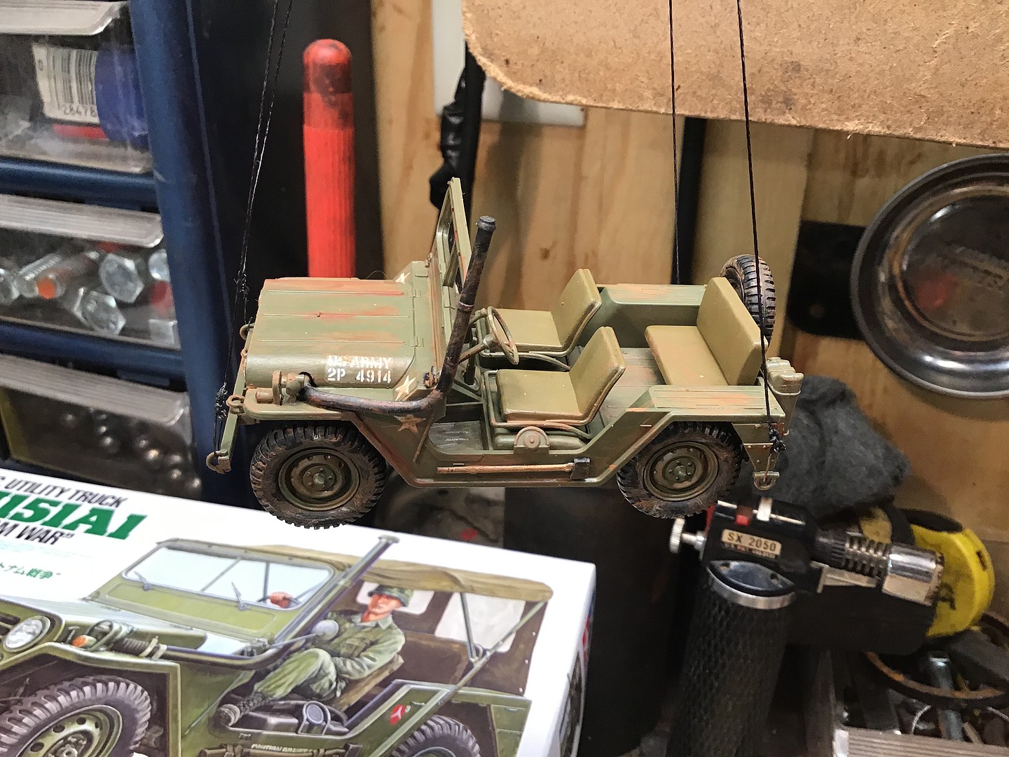 Utility Truck M151A2 Vietnam War -- Plastic Model Military Vehicle Kit ...