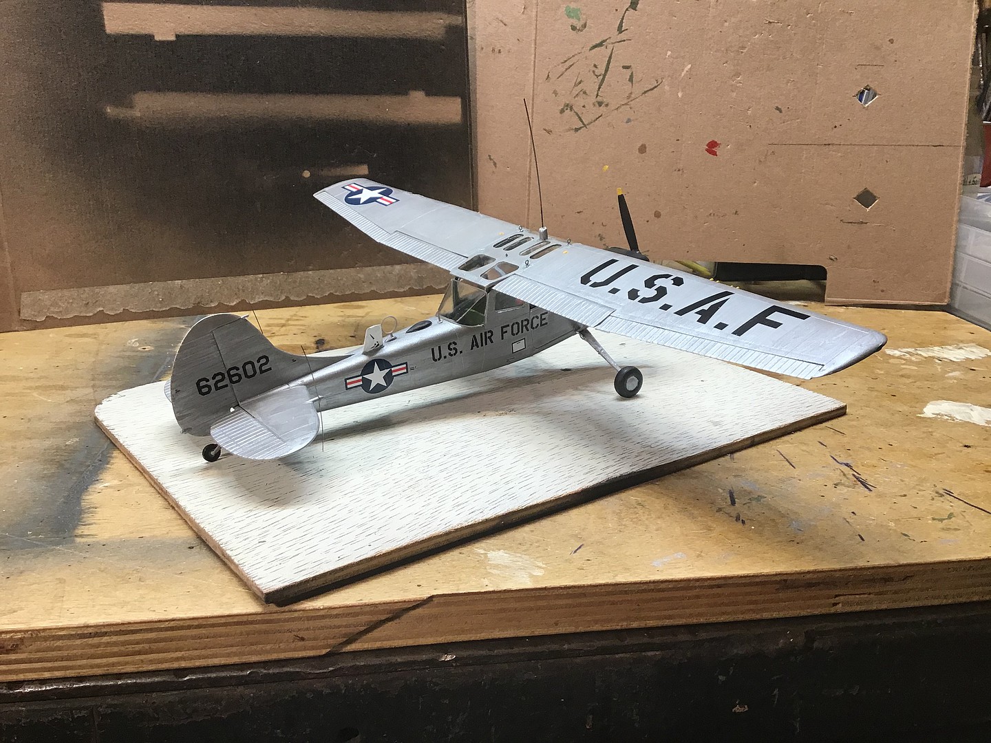 L19/01 Bird Dog USAF -- Plastic Model Airplane Kit -- 1/32 Scale -- # ...