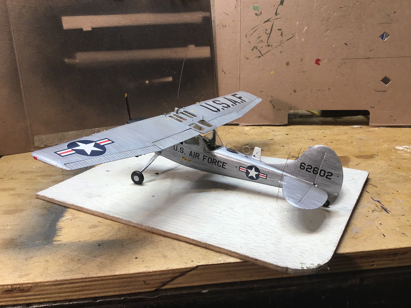 L19/01 Bird Dog USAF -- Plastic Model Airplane Kit -- 1/32 Scale -- # ...