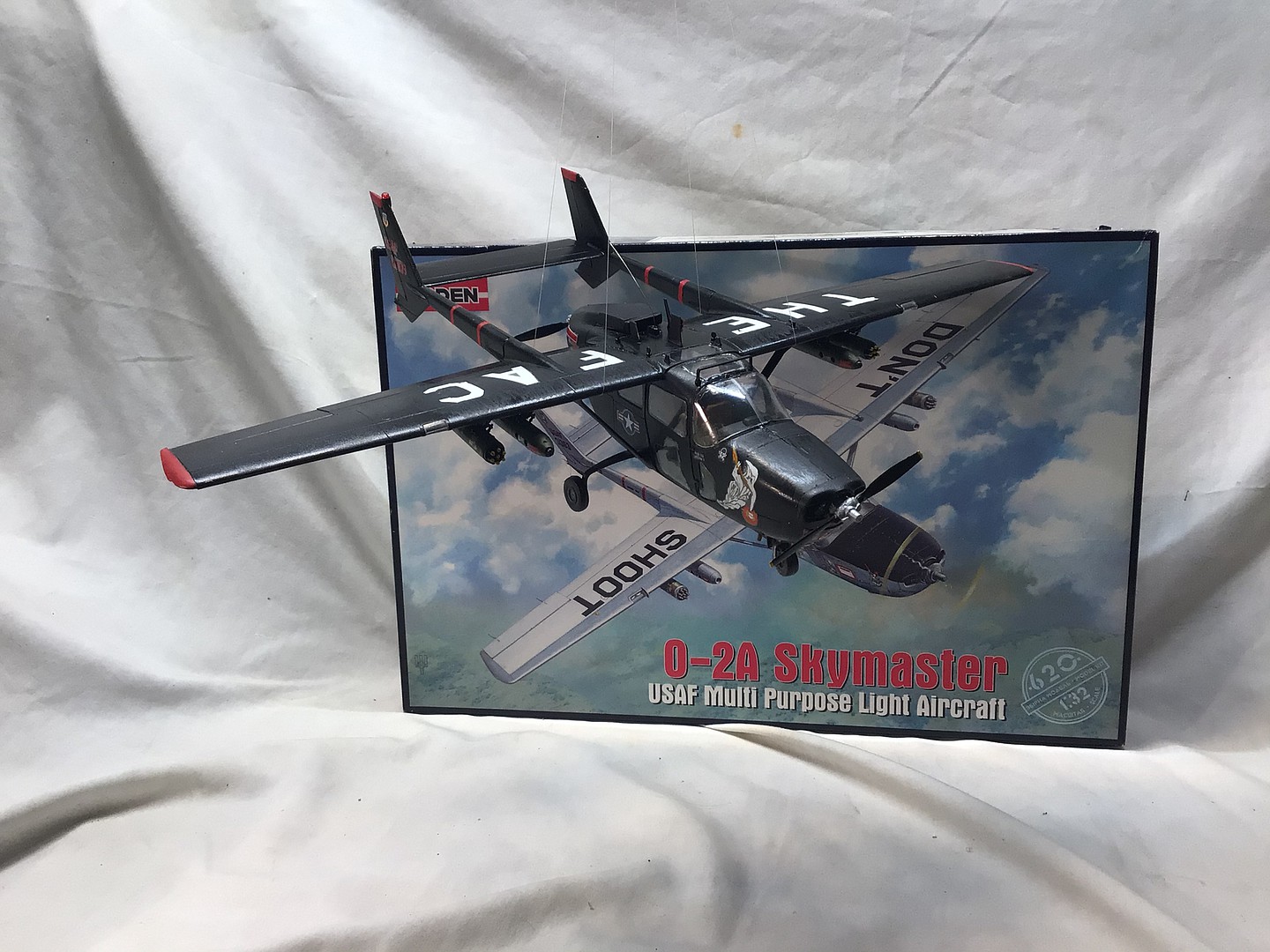 O-2A Skymaster -- Plastic Model Airplane Kit -- 1/32 Scale -- #rd0620 ...