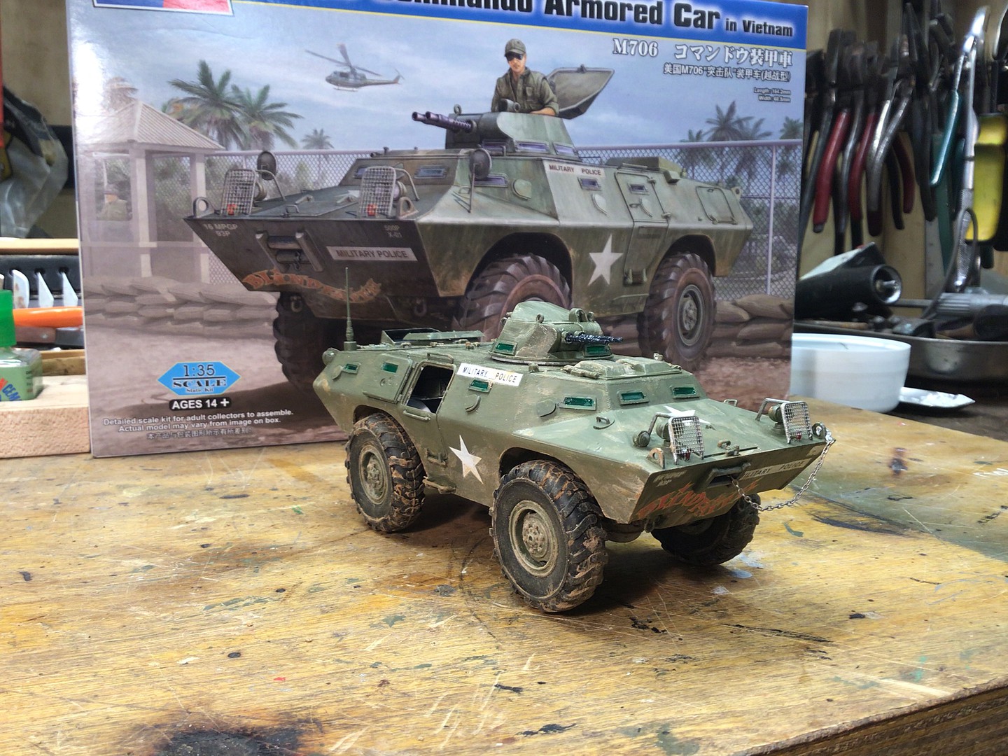 M706 Commando Armored Car -- Plastic Model Military Vehicle Kit -- 1/35 ...