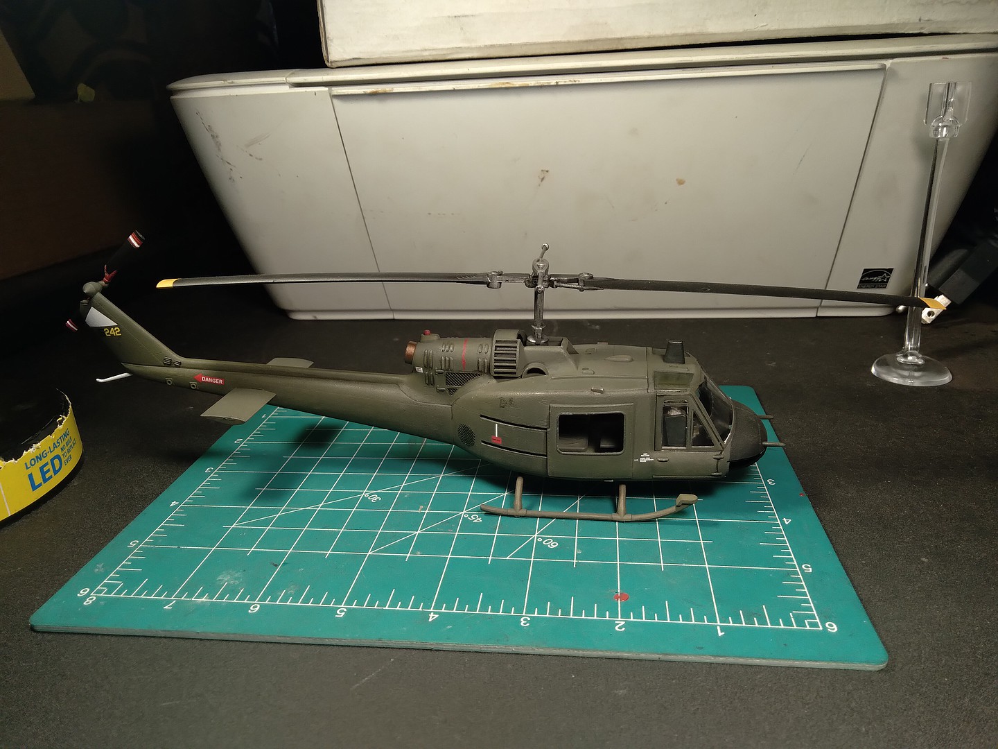 UH-1C Huey -- Plastic Model Helicopter Kit -- 1/48 Scale -- #hy85803 ...