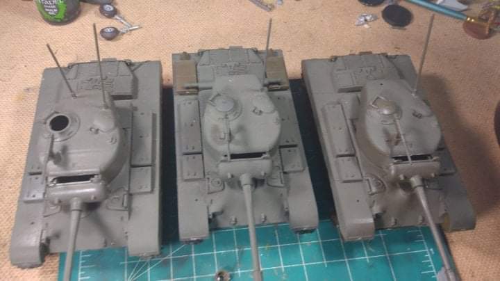 US M-46 Patton Tank -- Plastic Model Military Vehicle Kit -- 1/48 Scale ...