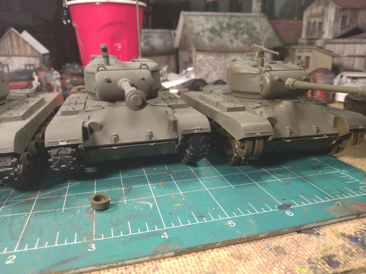 US M-46 Patton Tank -- Plastic Model Military Vehicle Kit -- 1/48 Scale ...