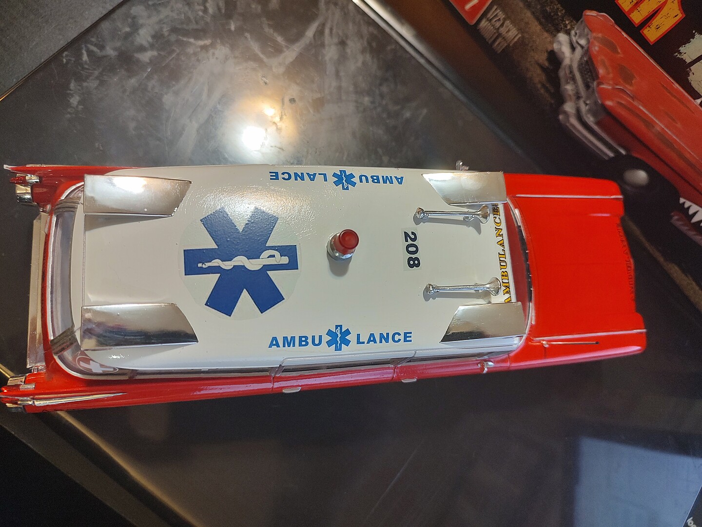 1959 Cadillac Ambulance -- Plastic Model Car Vehicle Kit -- 1/25 Scale ...