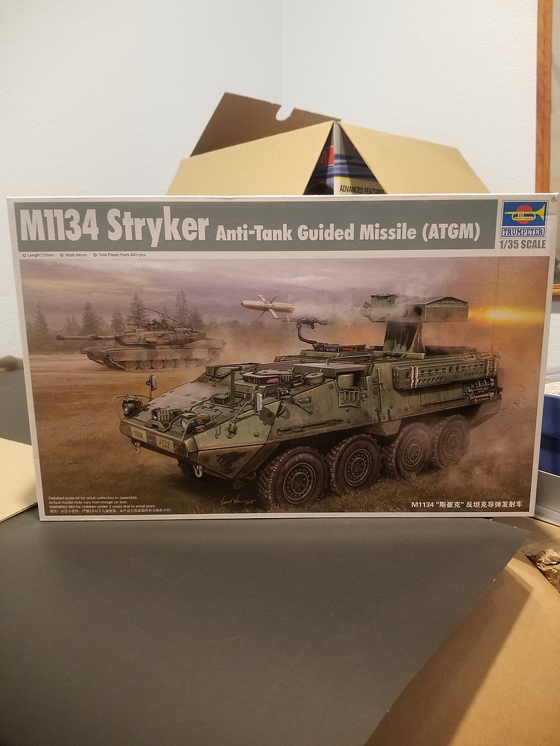 M1134 Stryker Anti-Tank Guided Missile -- Plastic Model Military ...