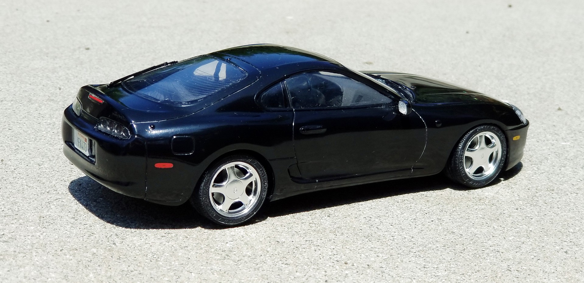 Toyota Supra Coupe Sportscar -- Plastic Model Car Kit -- 1/24 Scale ...