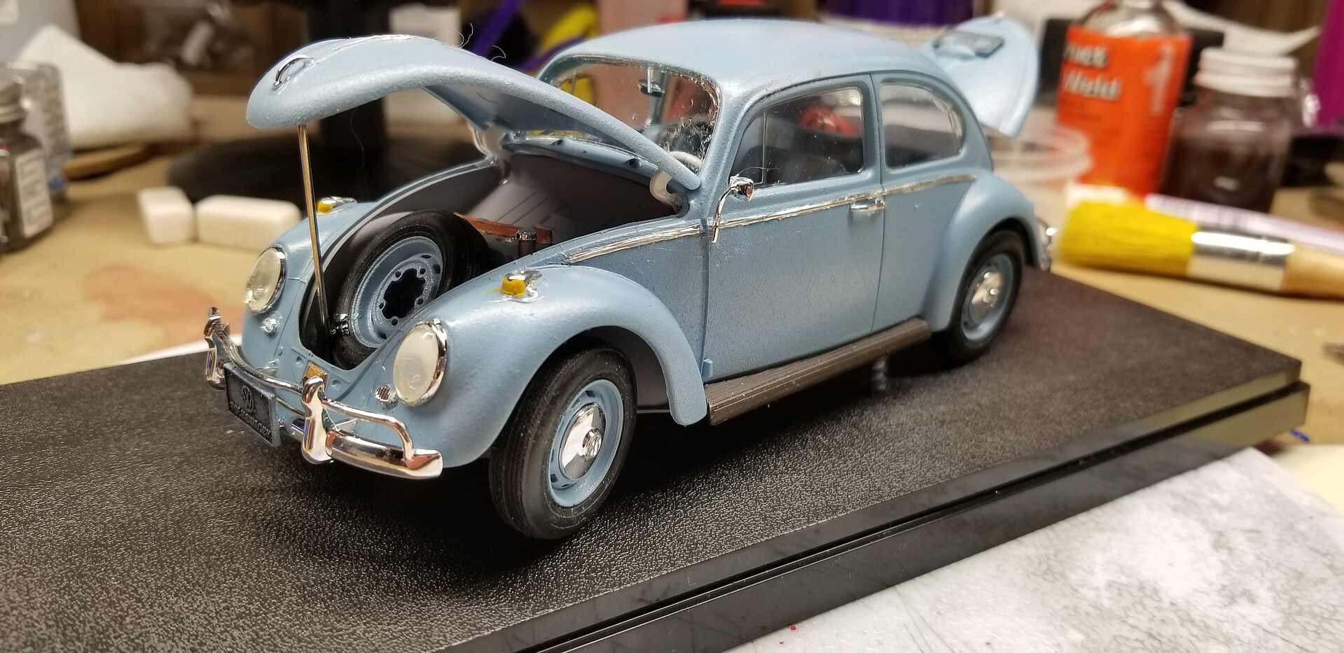 Gallery Pictures Tamiya 1966 Volkswagen Beetle VW BUG Plastic Model Car ...