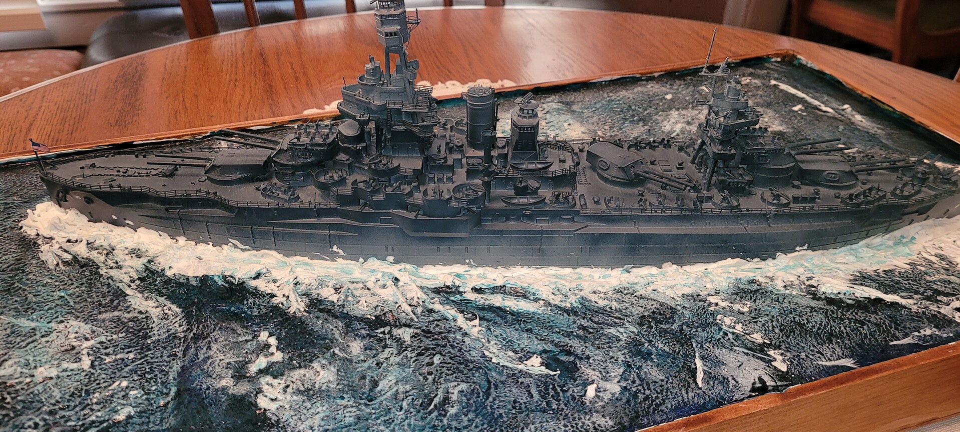 USS Texas BB-35 Battleship -- Plastic Model Military Ship Kit -- 1/350 ...