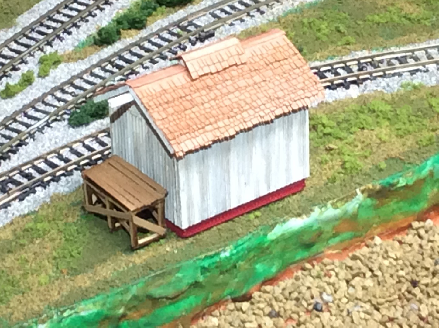 Small Ice House Kit -- N Scale Model Railroad Building -- #3072 ...