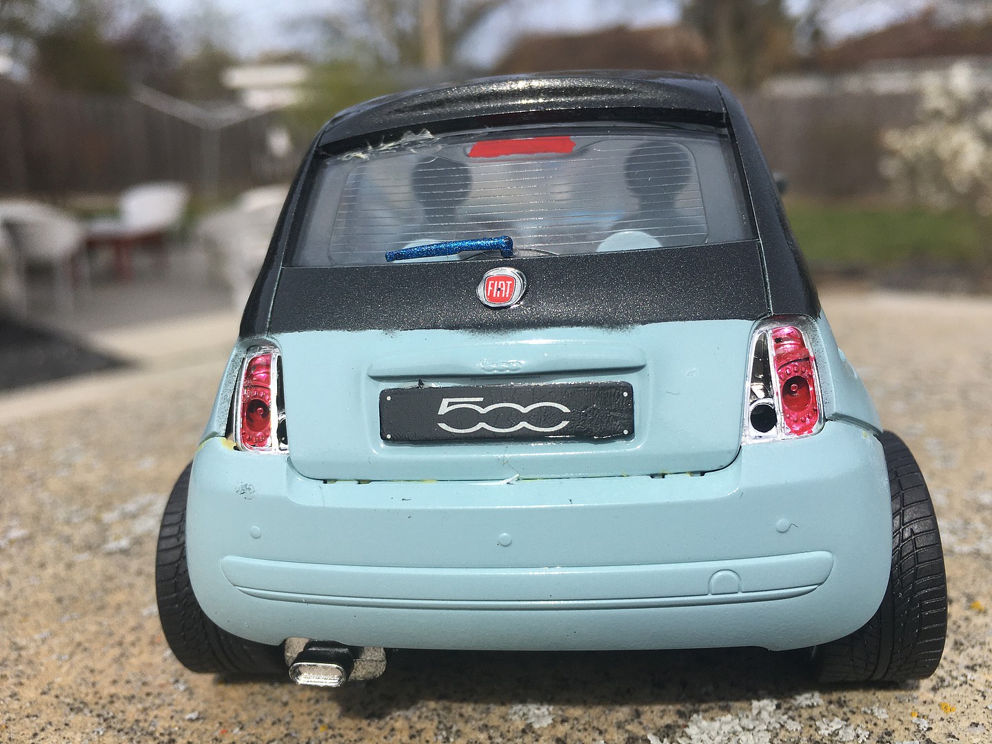 New Fiat 500 -- Plastic Model Car Kit -- 1/24 Scale -- #12362 pictures ...