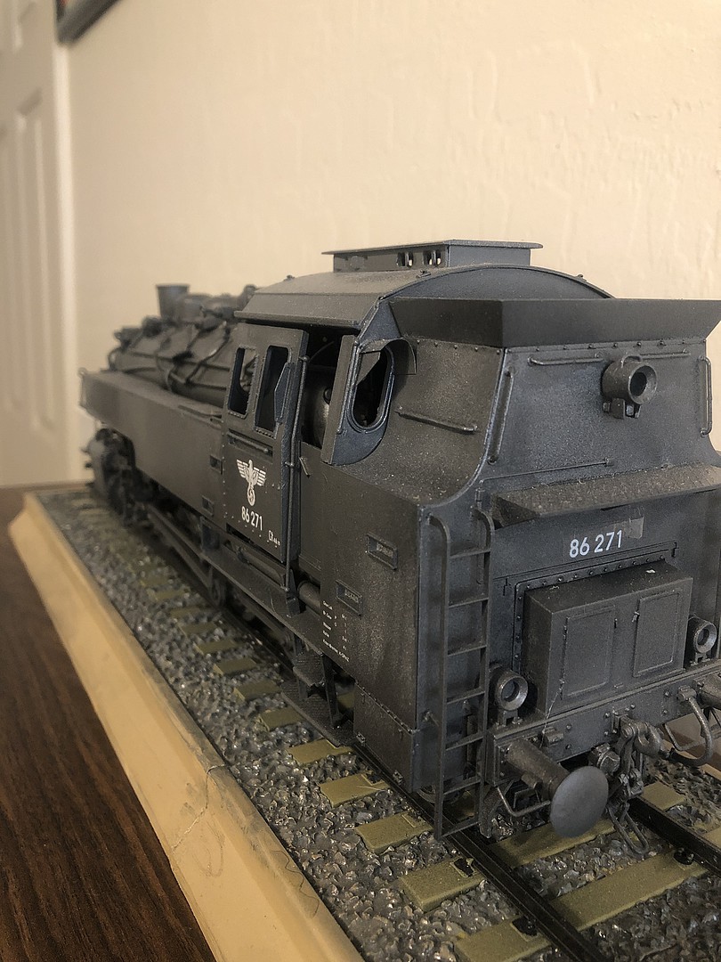 WWII German BR86 Armored Steam Locomotive Pictures