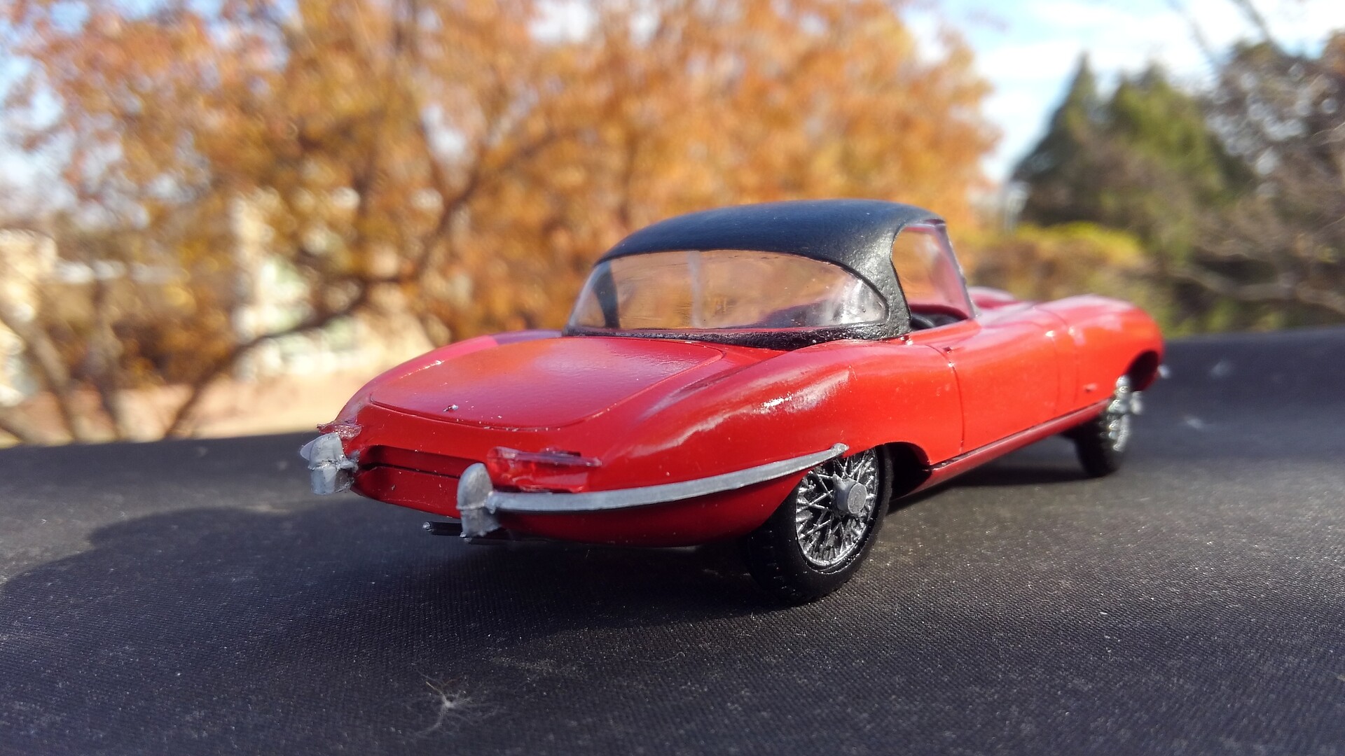 E TYPE JAGUAR -- Plastic Model Car Truck Vehicle Kit -- 1/32 Scale ...