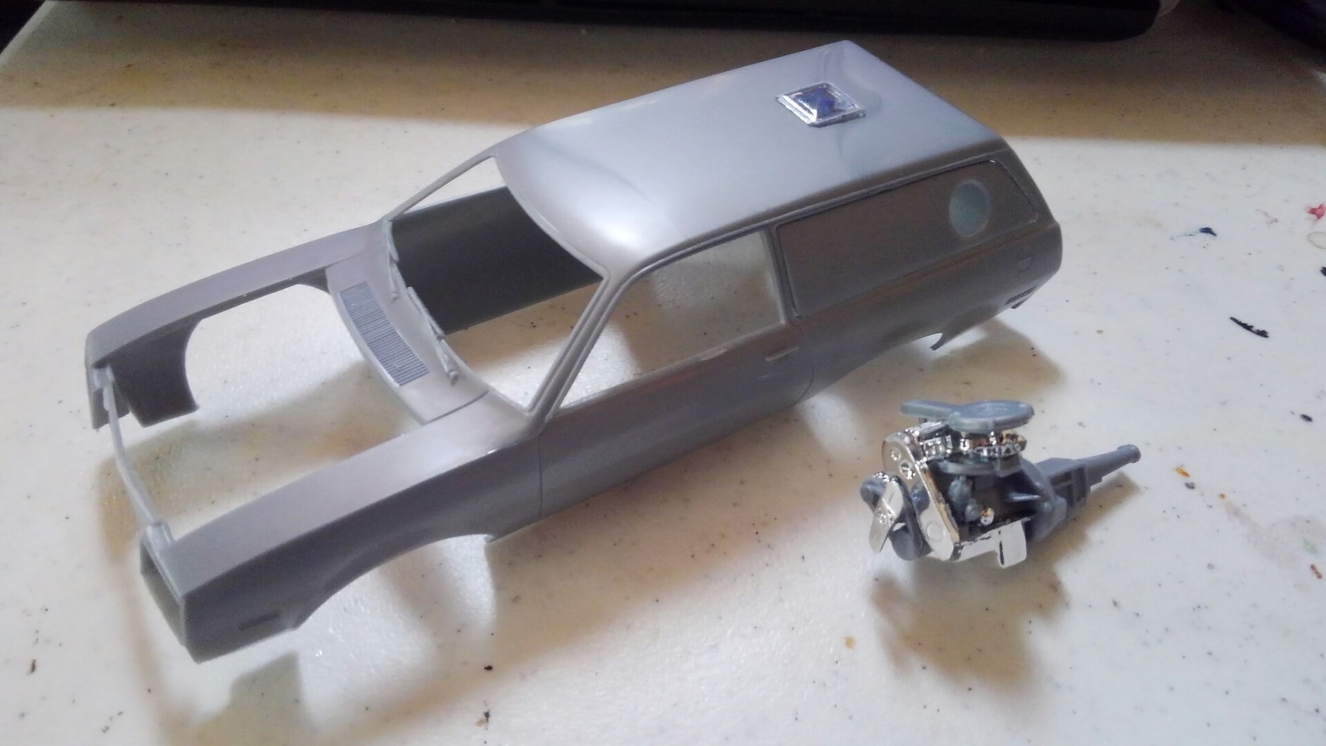 1979 Ford Pinto Wagon Pony Express -- Plastic Model Car Vehicle Kit ...