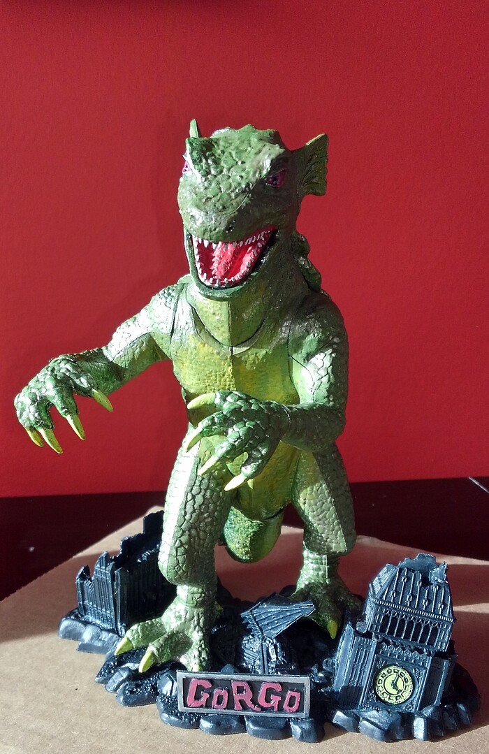 Gorgo Graziano Artwork -- Plastic Model Dinosaur Figure Kit -- #410g ...