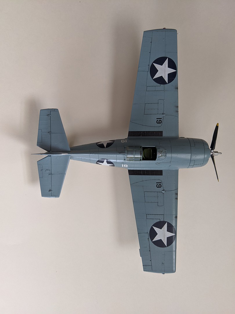 Grumman F4F-4 Wildcat Fighter Aircraft -- Plastic Model Airplane Kit -- 1/48 Scale -- #61034 ...