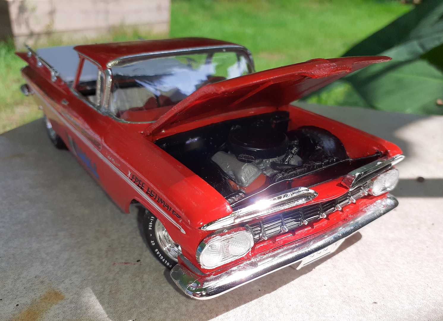 1959 Chevy El Camino Original Art Series -- Plastic Model Car Kit -- 1/ ...